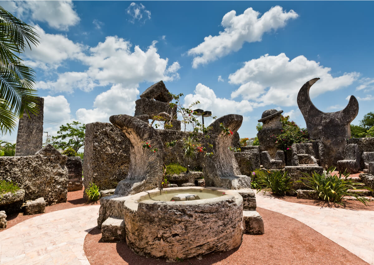 El Castillo de coral de Florida y su encantadora historia - Mi Viaje